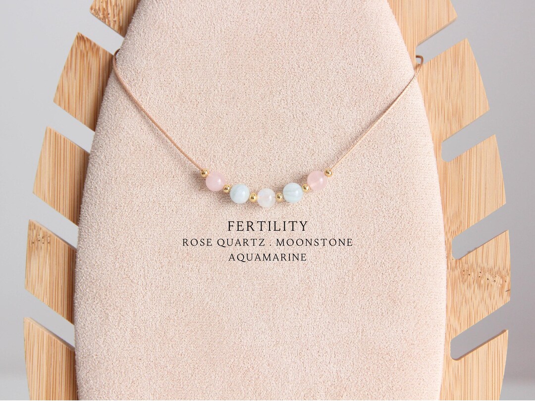 Personalized Fertility Necklace Custom Pregnancy Gift IVF Support ...