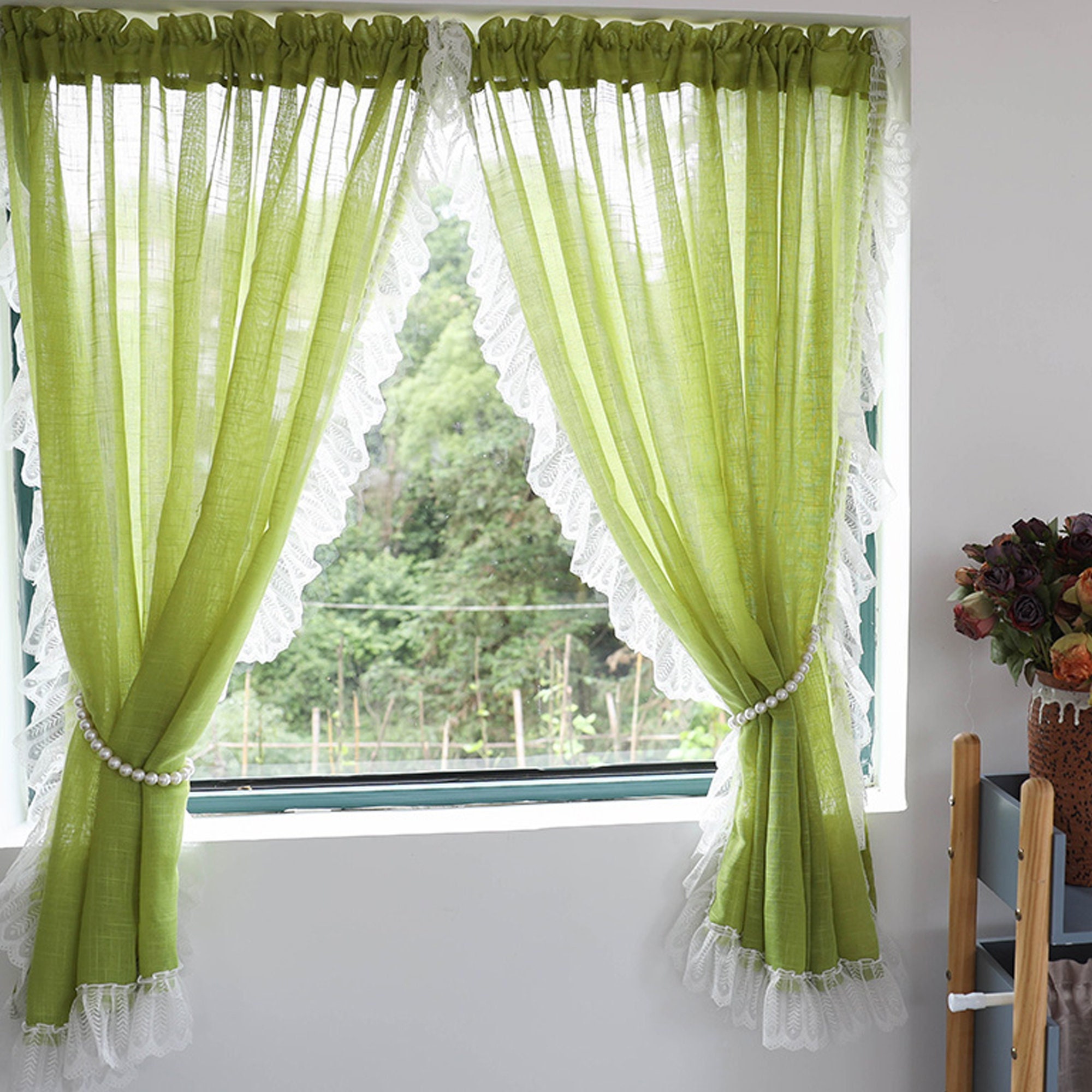Lime Green Curtains