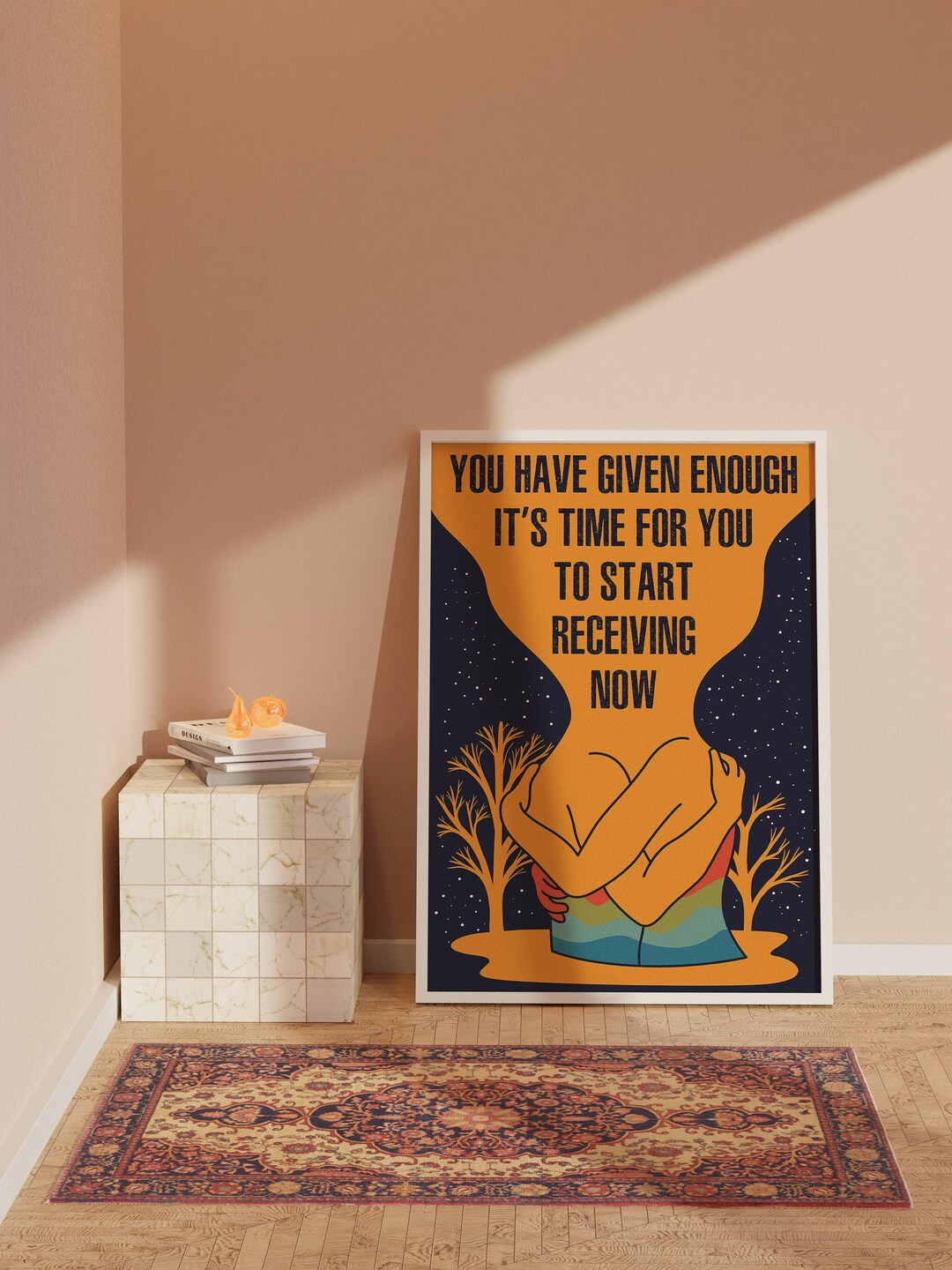 Start Receiving Vertical Poster: Celestial Self Love Art and ...