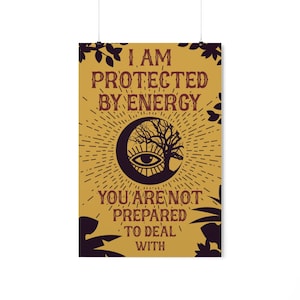 Divinely Protected DIGITAL PRINT: Mystical Wall Art and Spiritual ...
