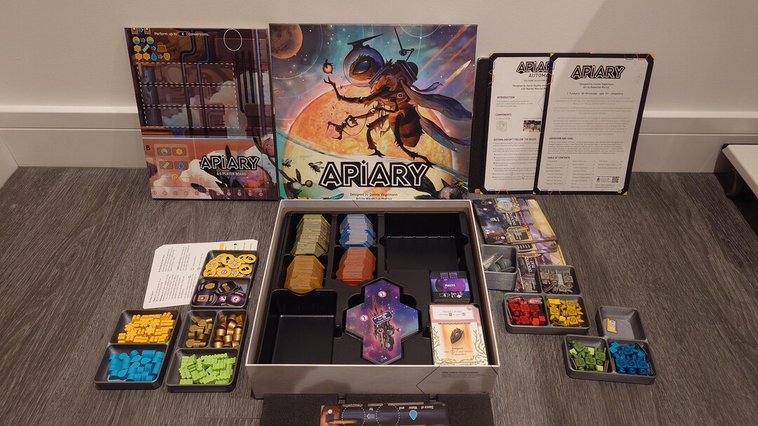 3D Printed Boardgame Insert for Apiary - Etsy