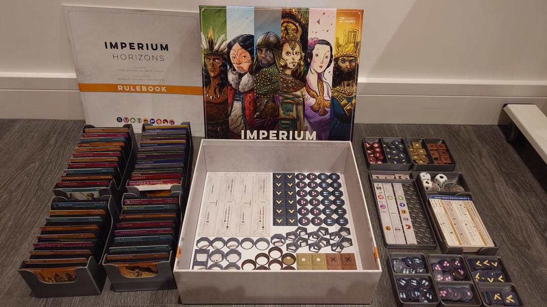 3D Printed Boardgame Insert for Imperium - Horizons - Etsy