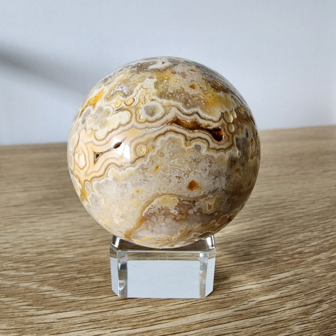 Indonesian Crazy Lace Sphere - Etsy