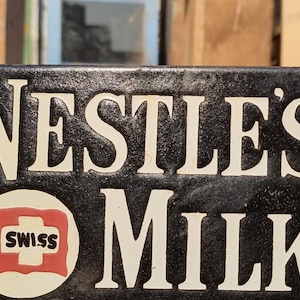 Vintage Old Antique Very Rare Nestle's Milk Adv. Miniature Small Office ...