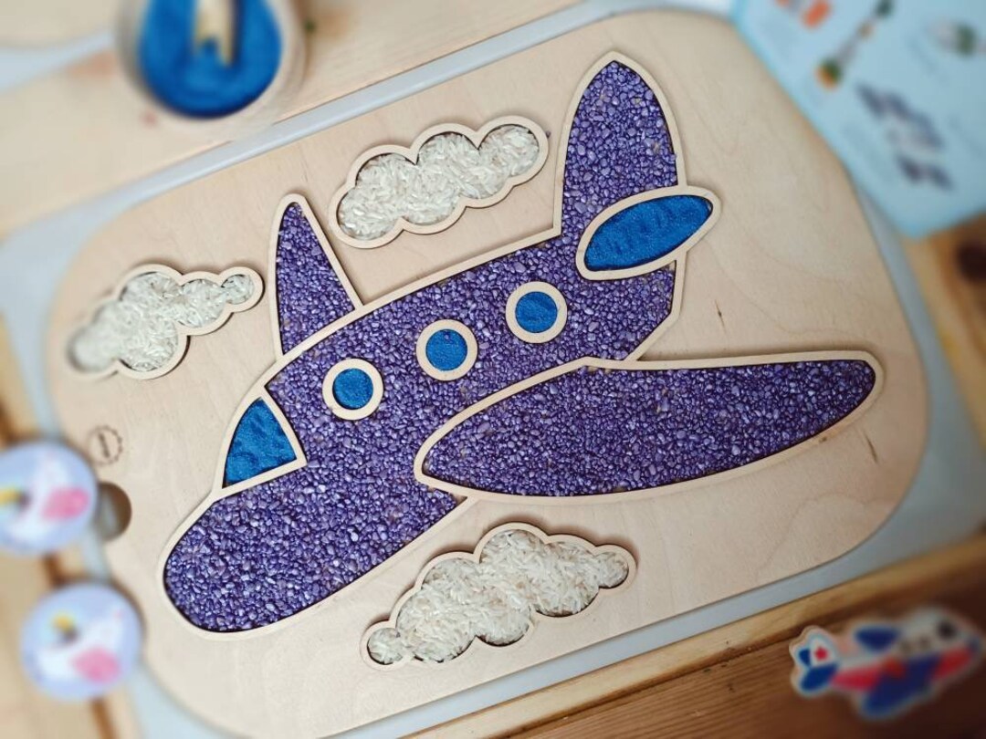 Flisat Fillable Tray, Theme Play Fillable Topper, Trofast, Airplane ...