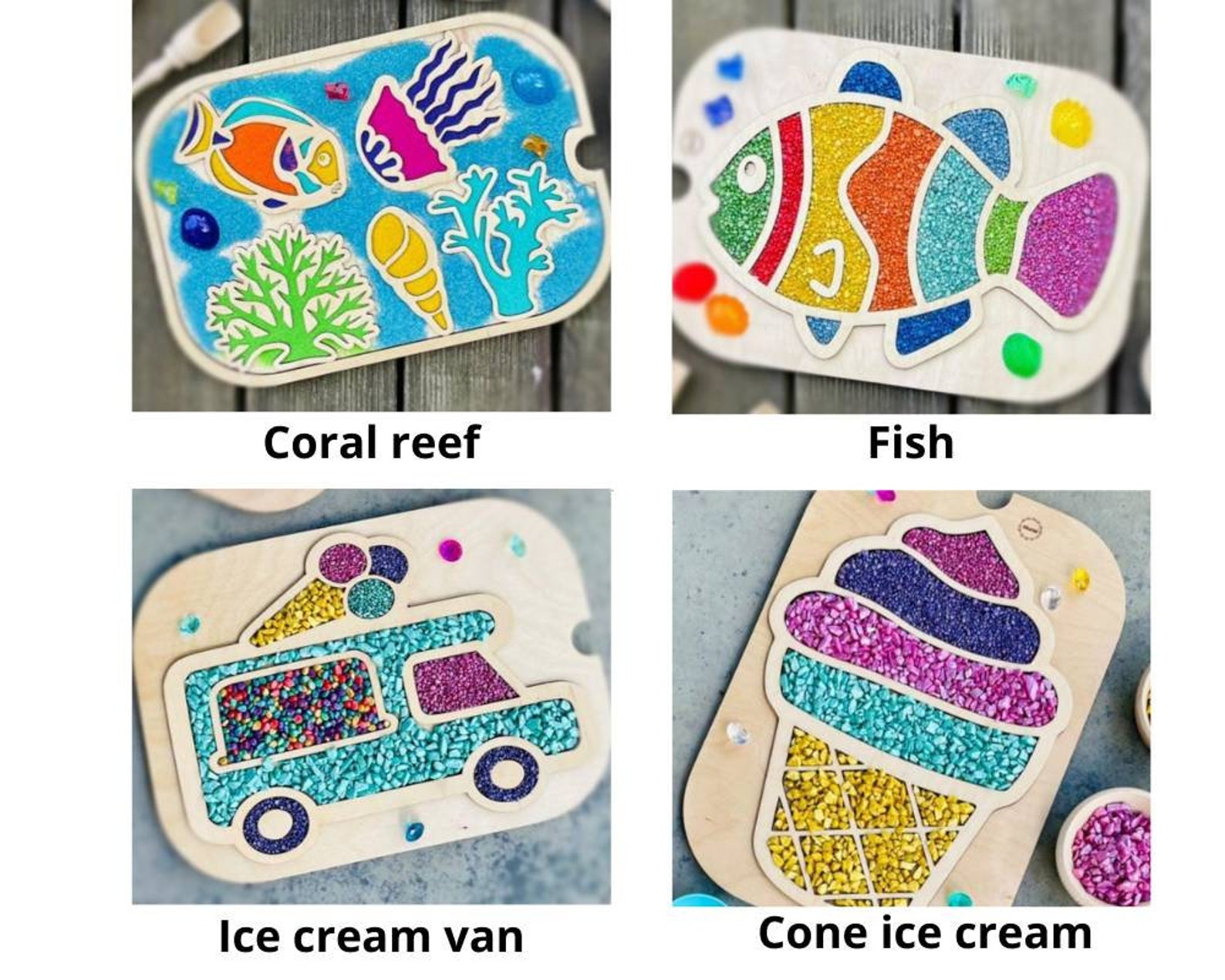 Flisat Fillable Tray, Spring Fillable Topper, Trofast, Flower With ...