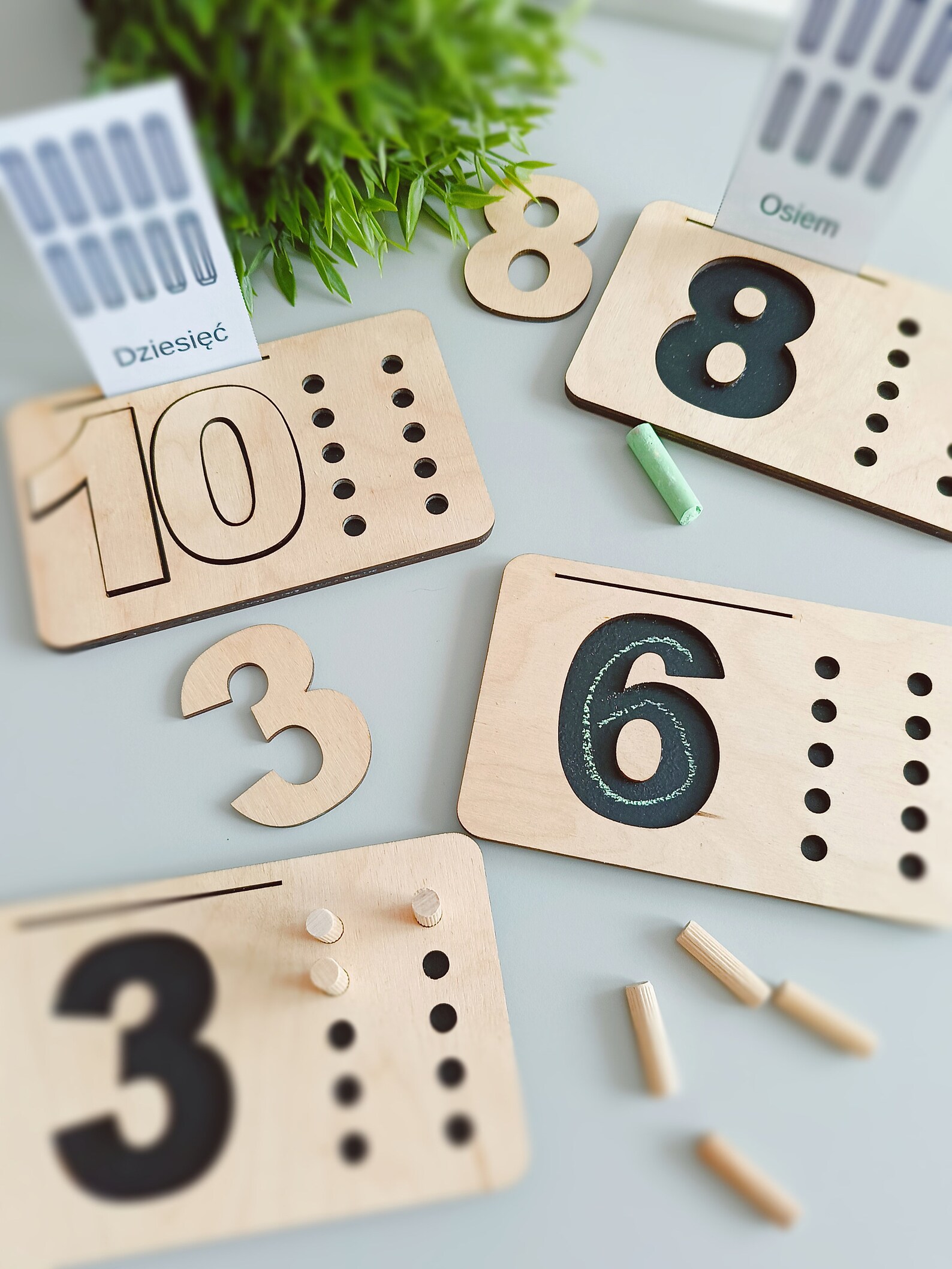 Maths Learning Wooden Boards Learning to Count Mathematical Boards ...