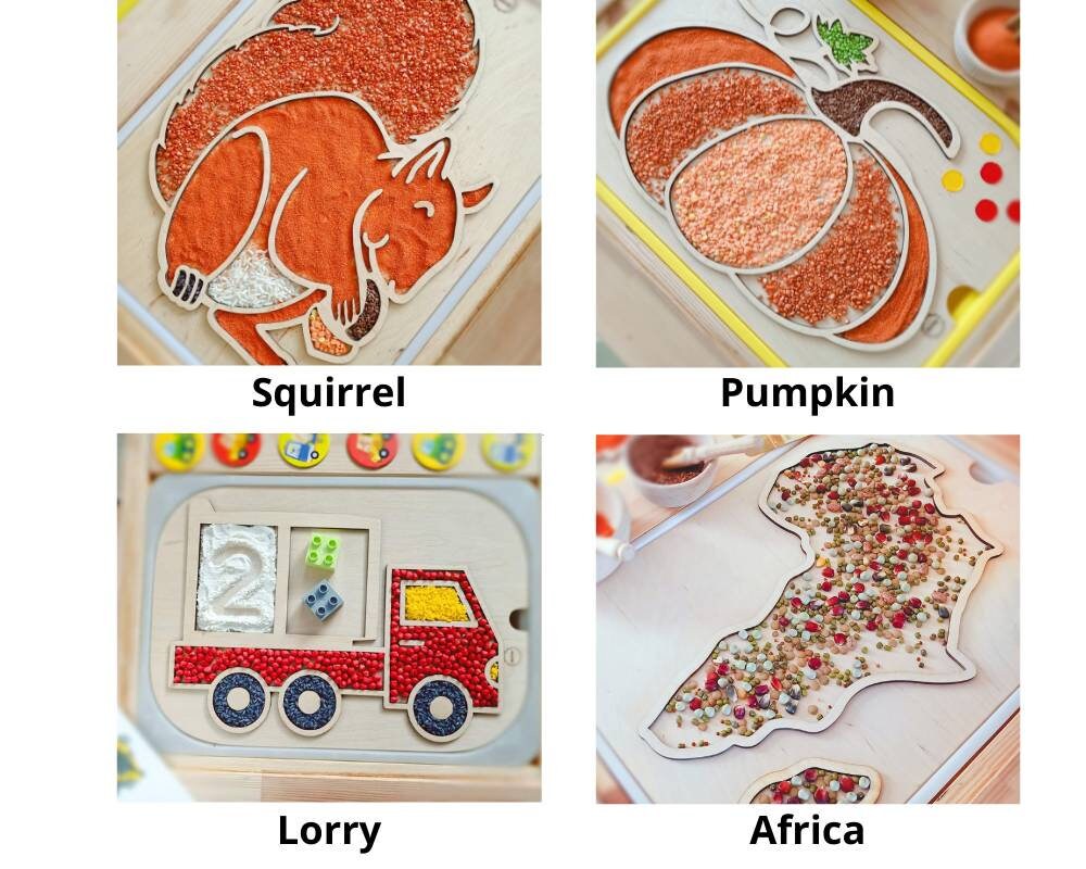 Flisat Fillable Tray, Autumn Fillable Topper, Trofast, Owl Topper, 3D ...