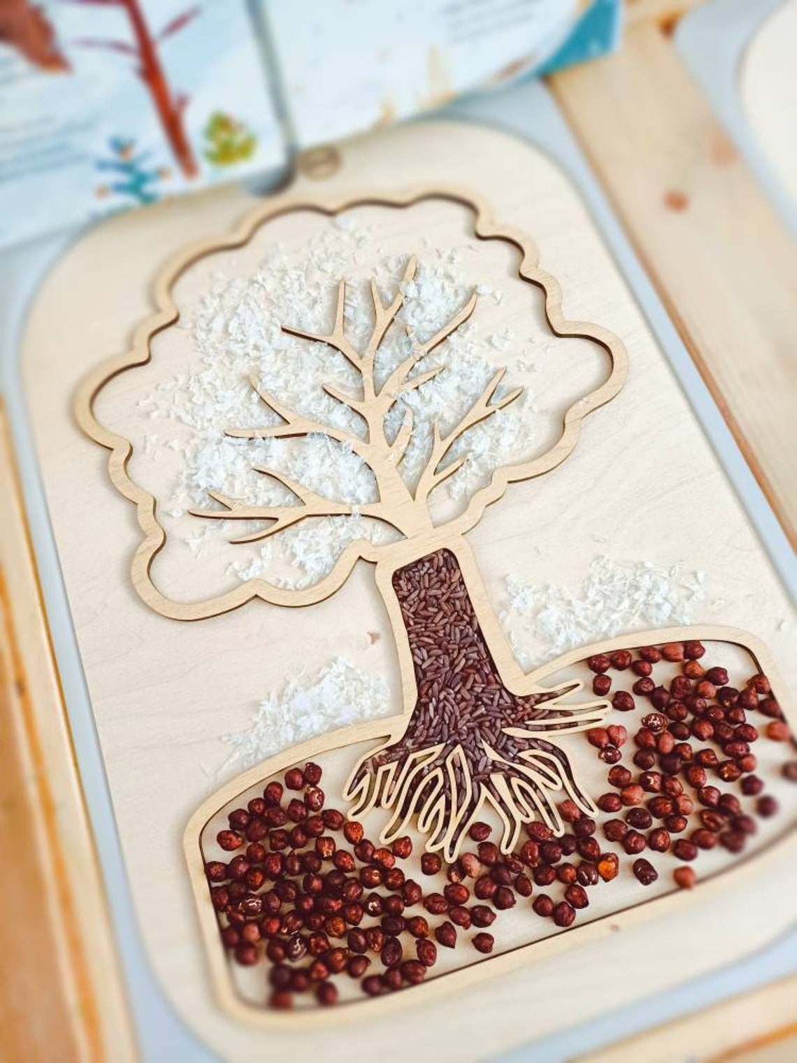 Flisat Fillable Tray, Spring Fillable Topper, Trofast, Tree Topper, 3D ...