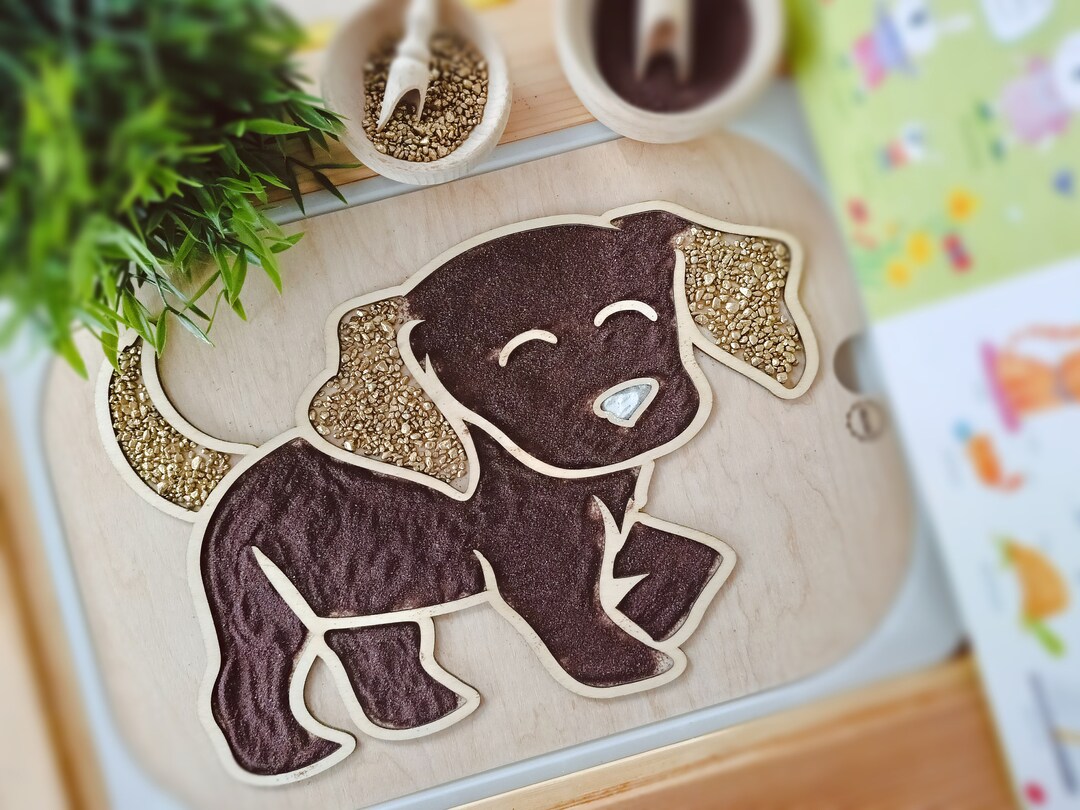 Flisat Fillable Tray, Africa Fillable Topper, Trofast, Dog Topper, 3D ...