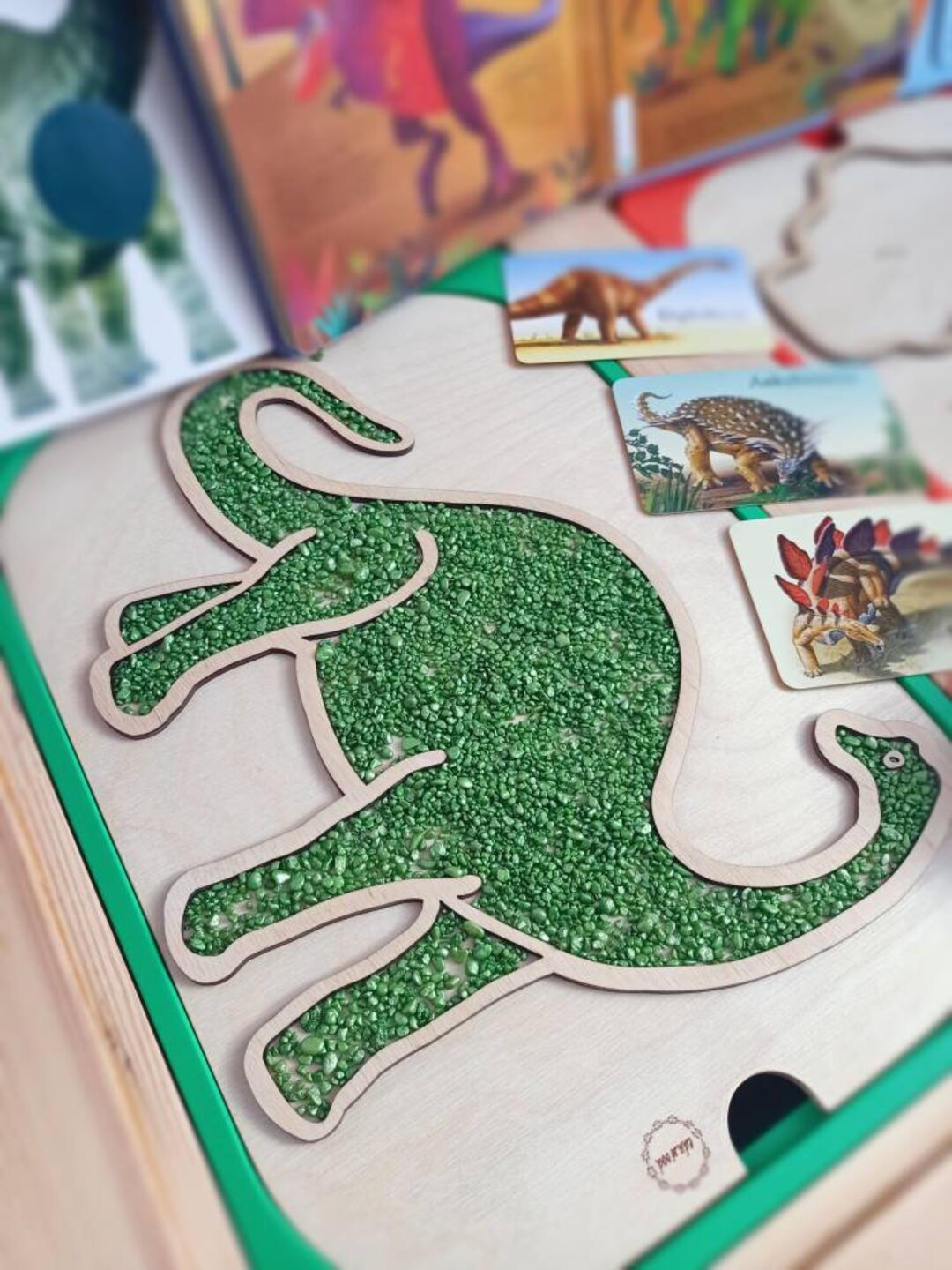 Flisat Fillable Tray, Theme Play Fillable Topper, Trofast, Dinosaur ...