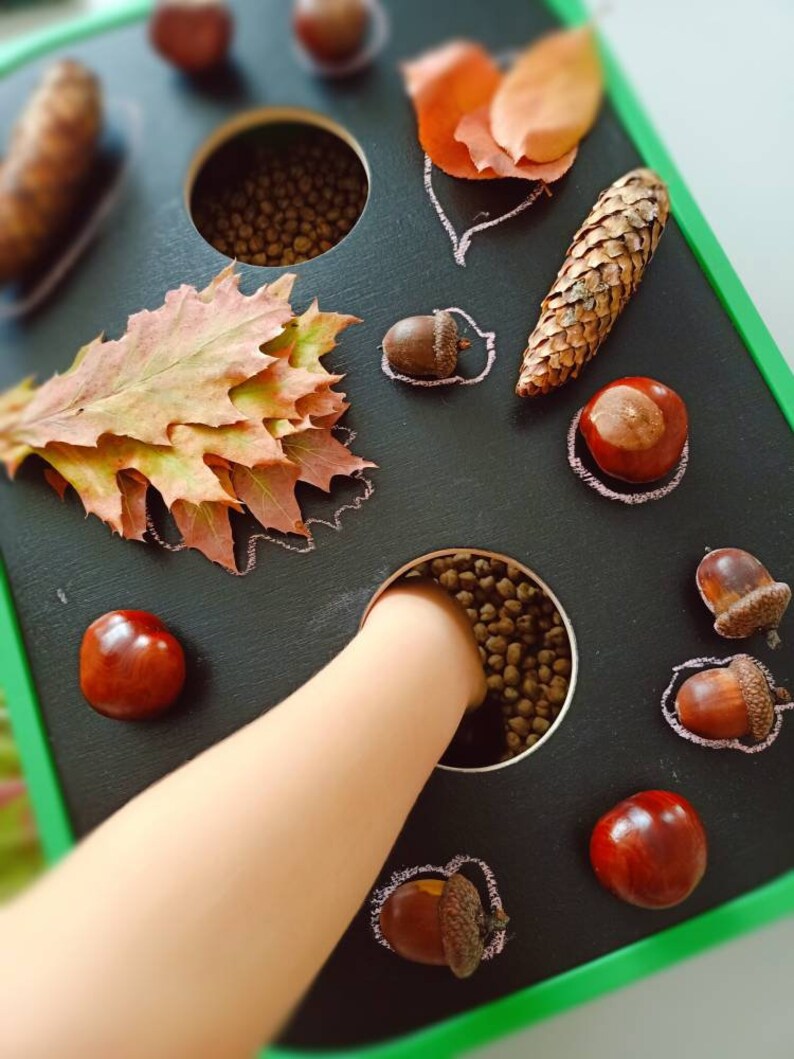 Flisat Sensory Play Topper With 2 Holes for Hands With - Etsy