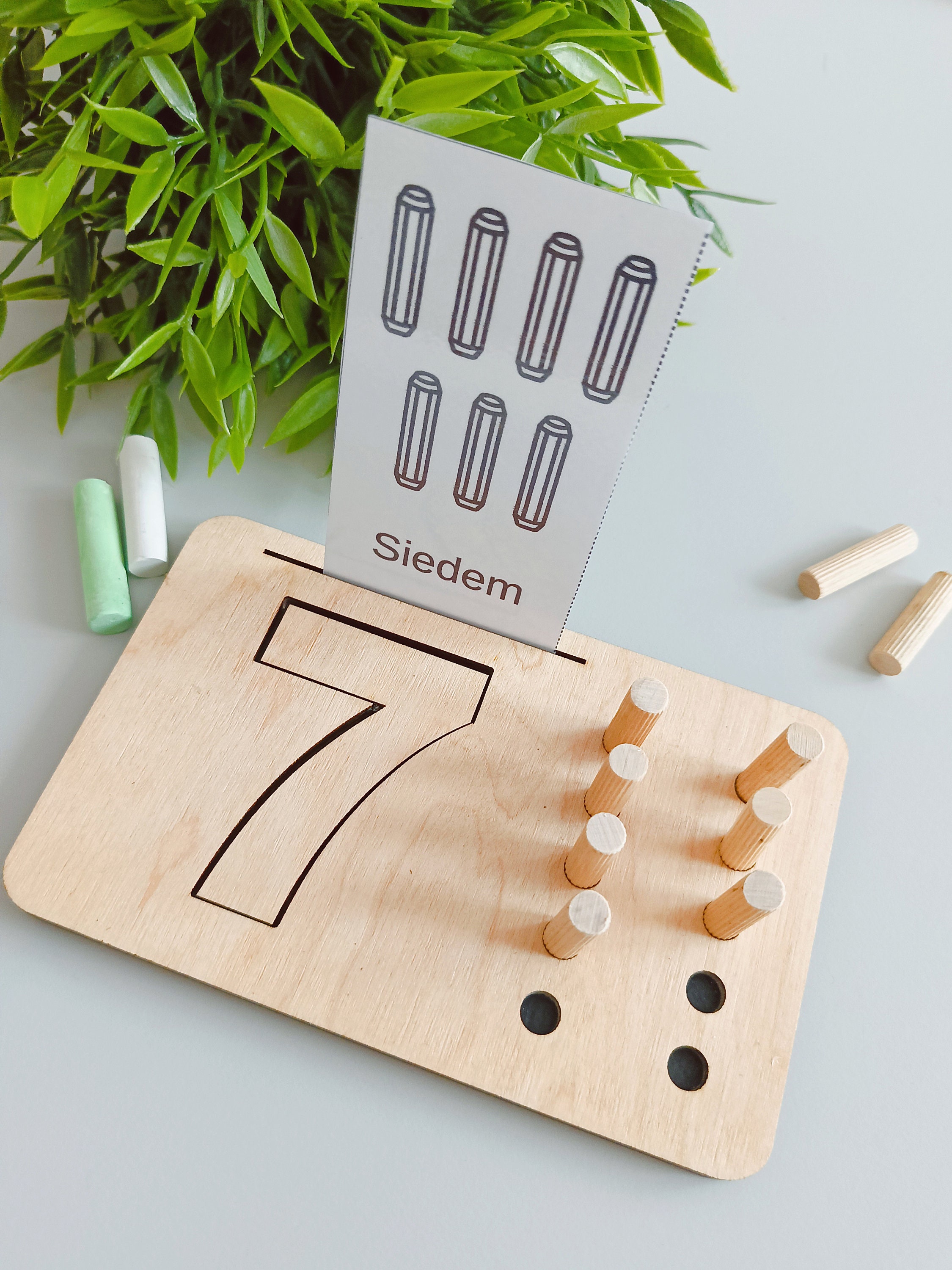 Maths Learning Wooden Boards Learning to Count Mathematical Boards ...