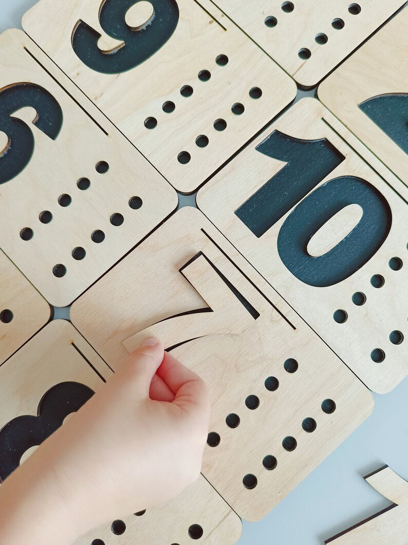 Maths Learning Wooden Boards Learning to Count Mathematical Boards ...