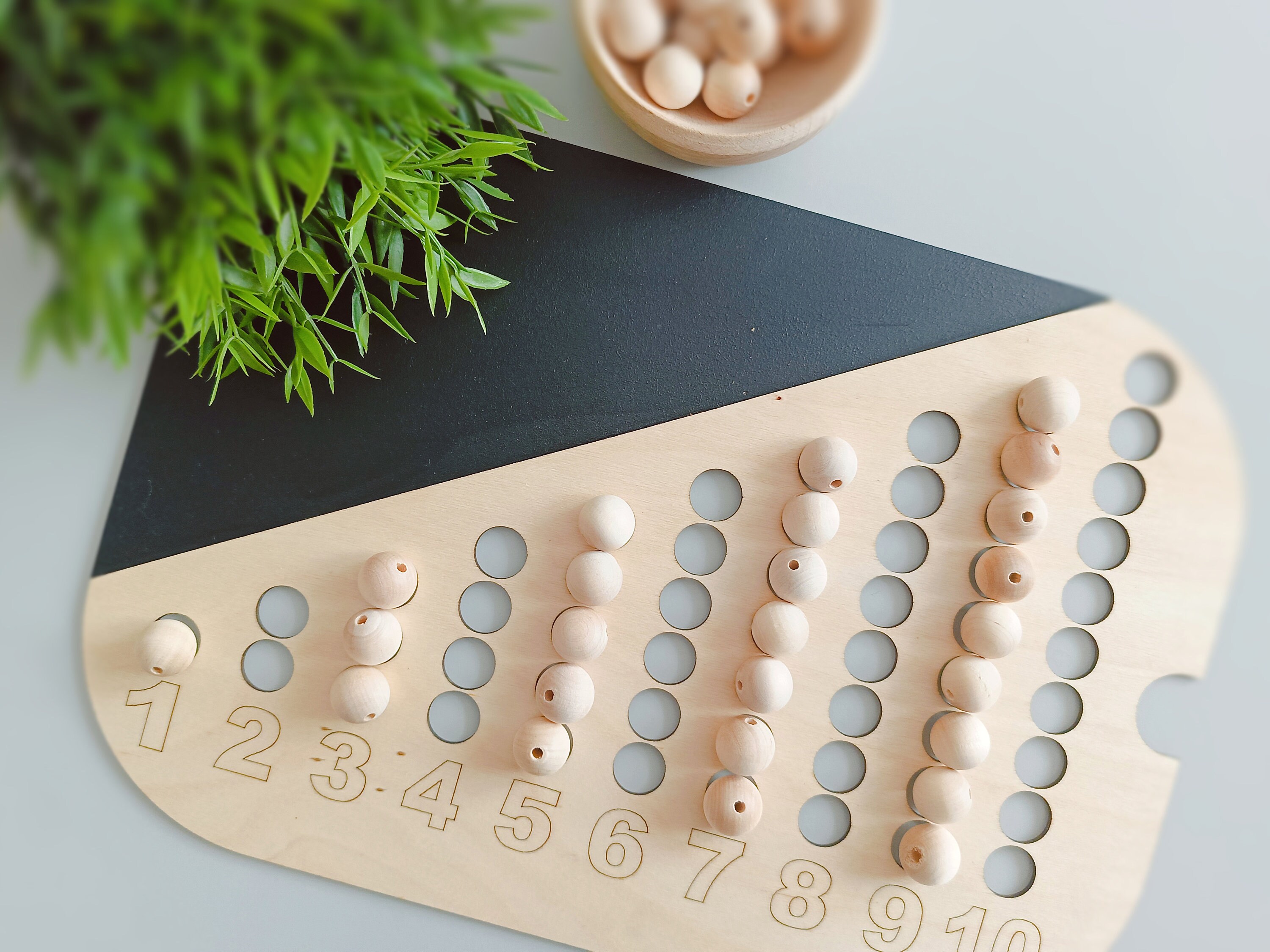 Maths Learning to Count Board Ikea Flisat Large Trofast Ikea Bin ...