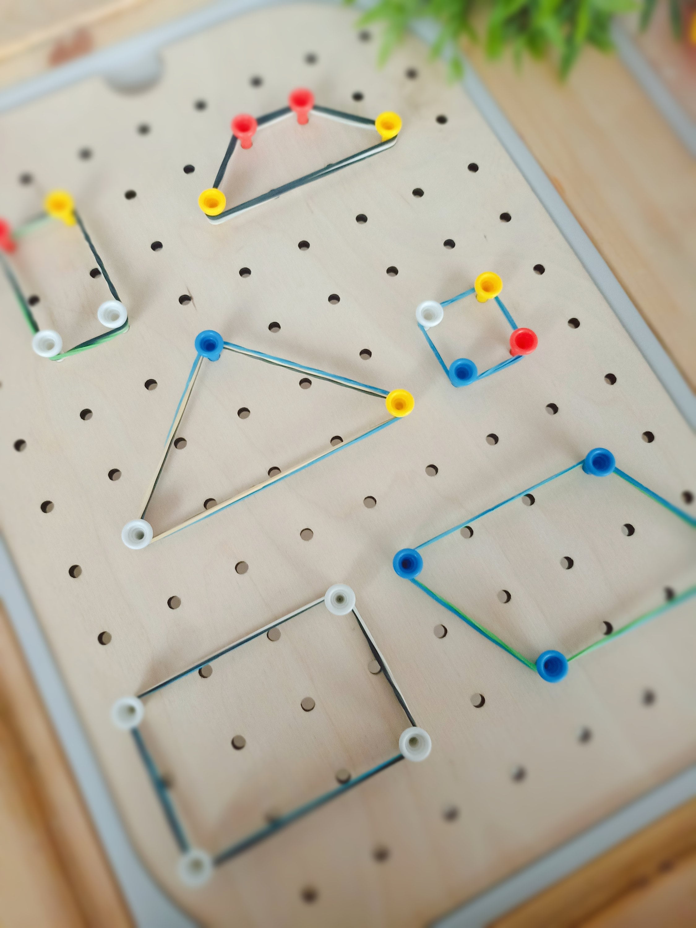 Flisat Peg Board, Trofast Peg Board, Set With Tees and Rubber Bands ...