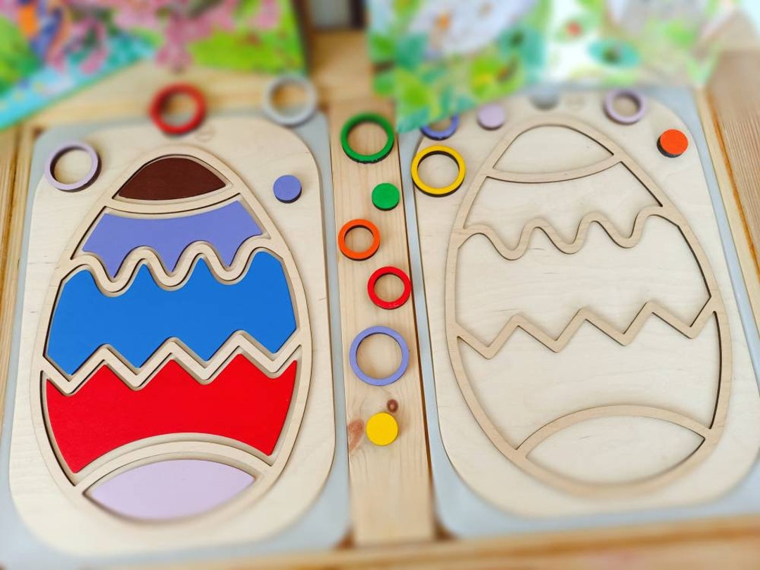 Flisat Fillable Tray, Theme Play Fillable Topper, Trofast, Easter Egg ...