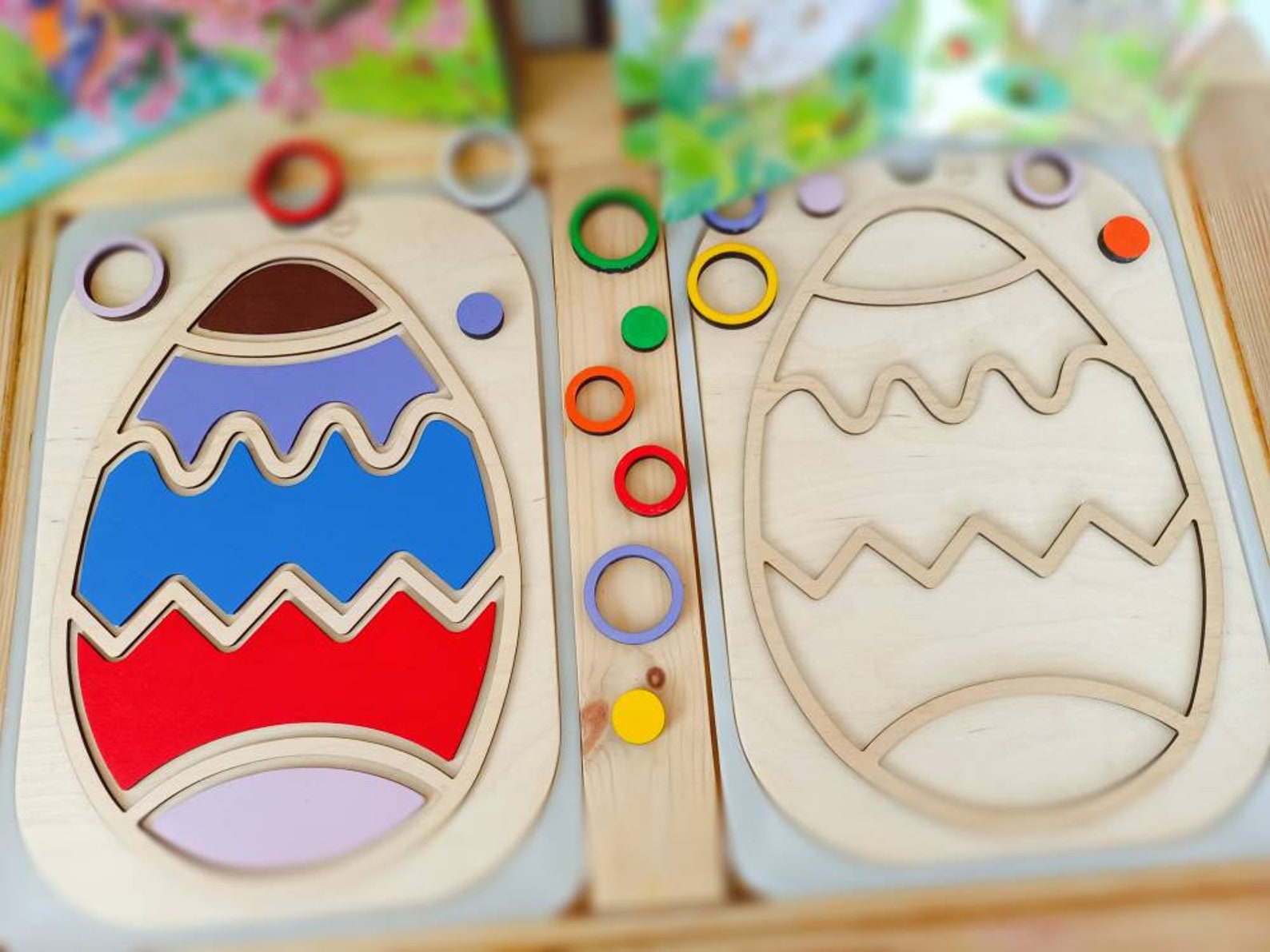 Flisat Fillable Tray, Theme Play Fillable Topper, Trofast, Easter Egg ...