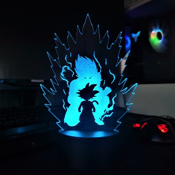 Dragon Ball Z Lamp - Etsy