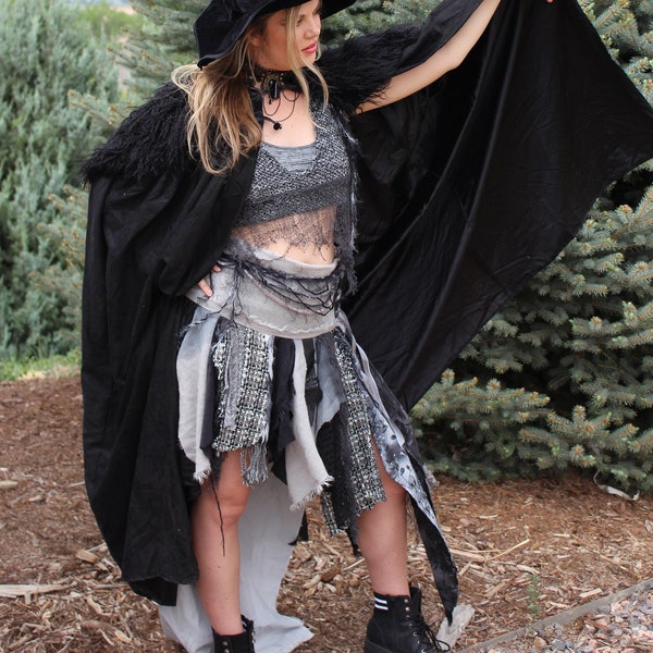 Tattered Skirt - Etsy