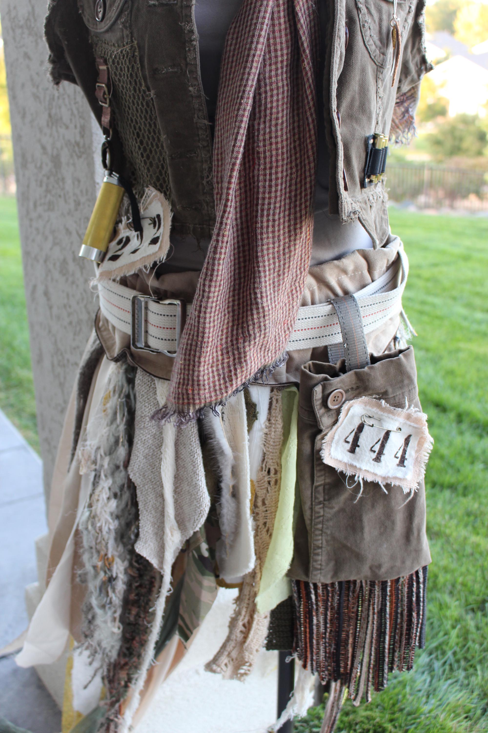 Wasteland Post Apocalypse Distressed Tattered Skirt - Etsy