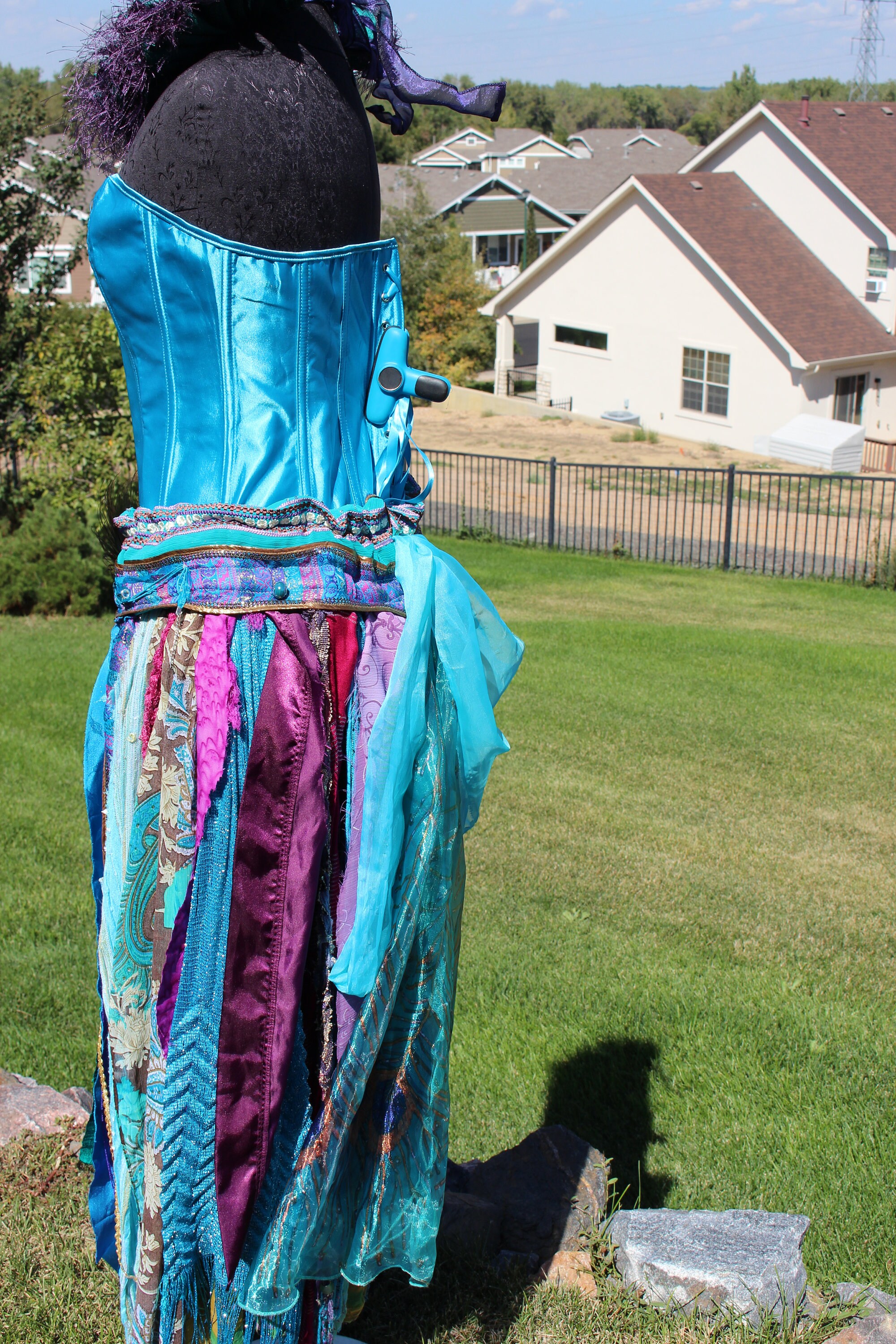 Fairy Multi-colored Adjustable Skirt | Boho | Festival | Upcycled | Tattered | Gypsy | Pixie - Etsy