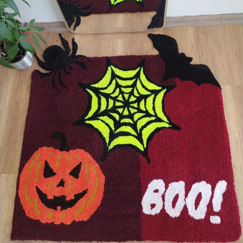 Halloween Rug - Etsy