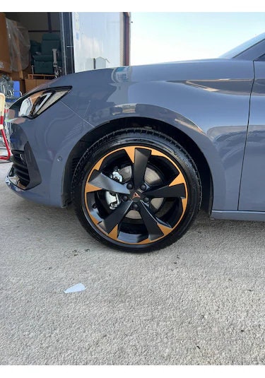 Seat Leon Mk4 Cupra for Plating Rim Sticker High Quality Vinyl Foil ...