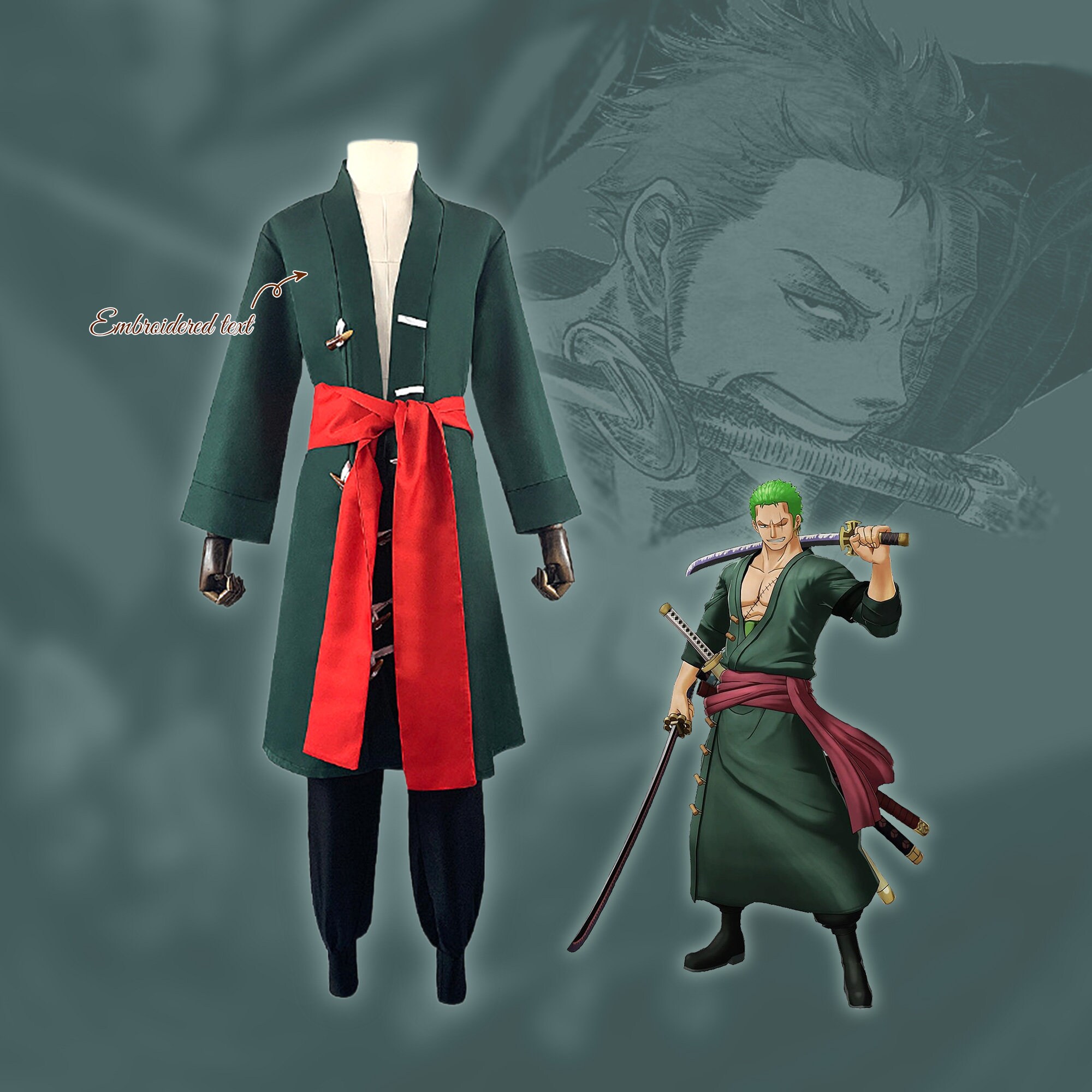 One Piece Zoro Cosplay