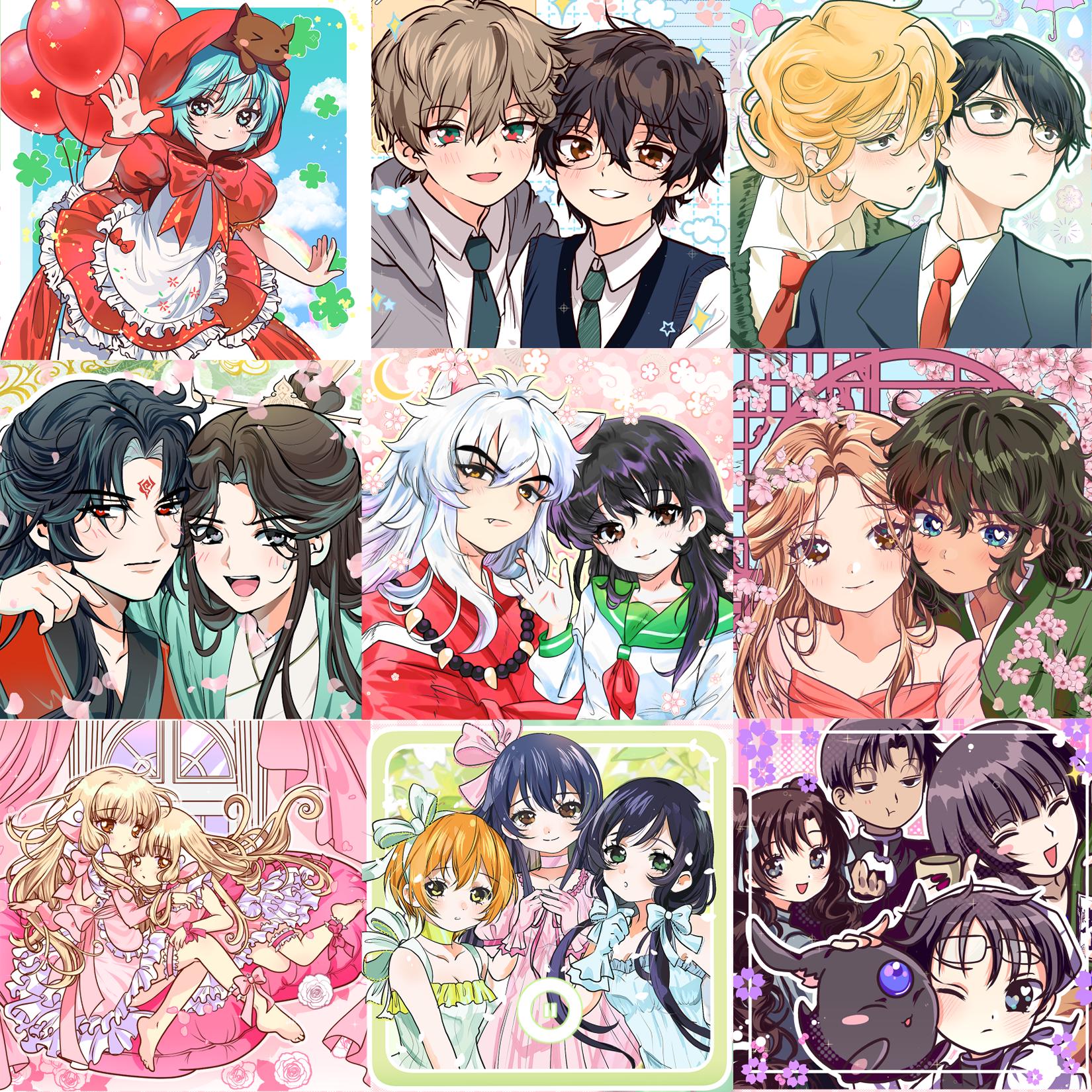 PREORDER 6x6 Anime Prints Nana, Green Yuri, Summer Hikaru Died, Ouran ...