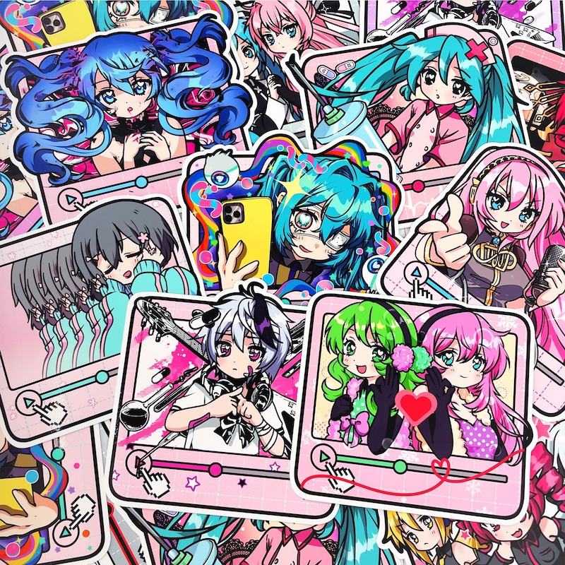 Deco Vocaloid Stickers - Etsy