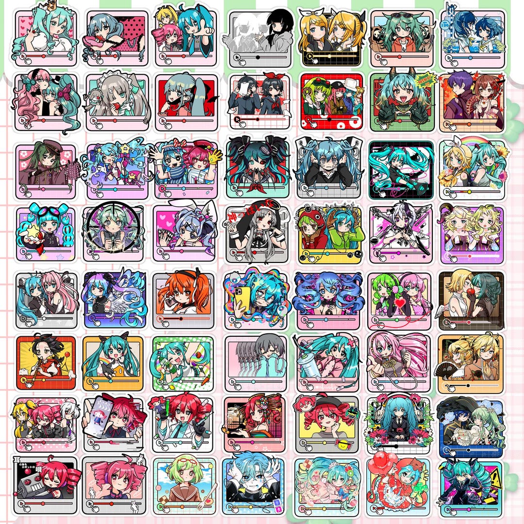 PREORDER Vocaloid Music Player 3" Acrylic Keychain Charms - Etsy