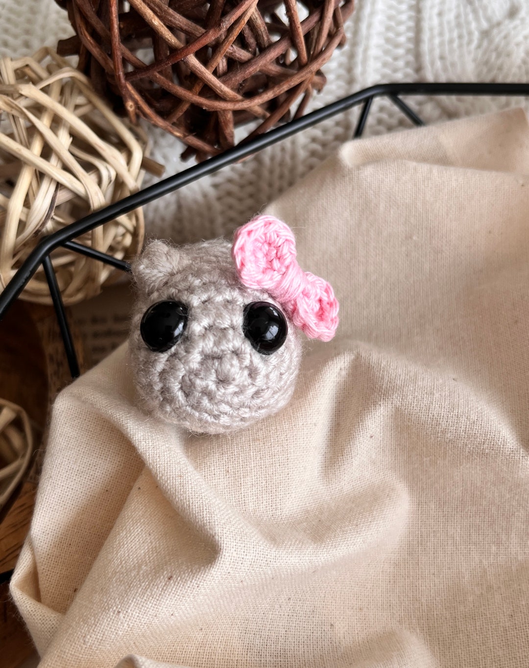 Sad Hamster NO SEW Crochet Pattern, Sad Hamster Tiktok Meme Crochet ...