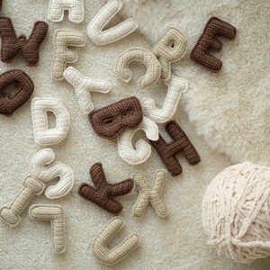Alphabet Crochet Pattern, Uppercase Letters Amigurumi Tutorials ...
