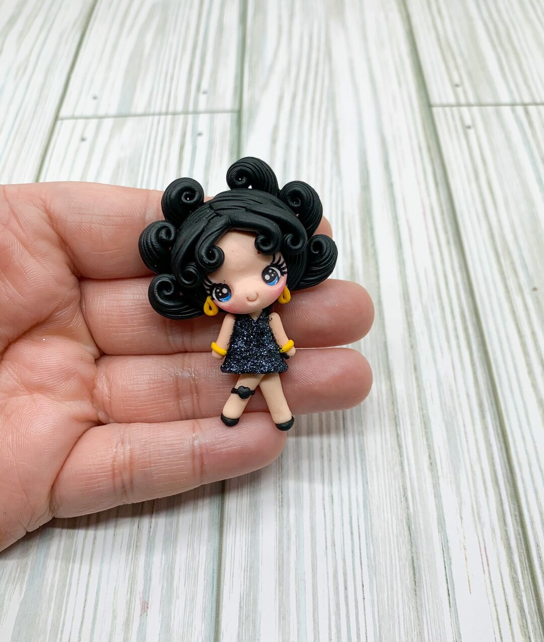 Betty Boop Handmade Clay Doll - Etsy
