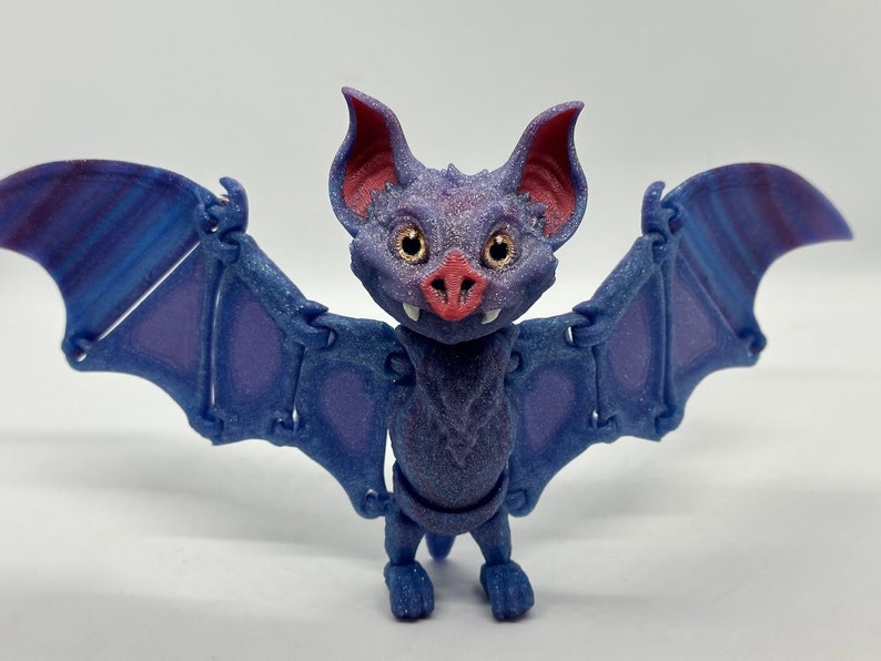 Articulated Bat Fidget Toy Desk Fidget Toy made to Order - Etsy