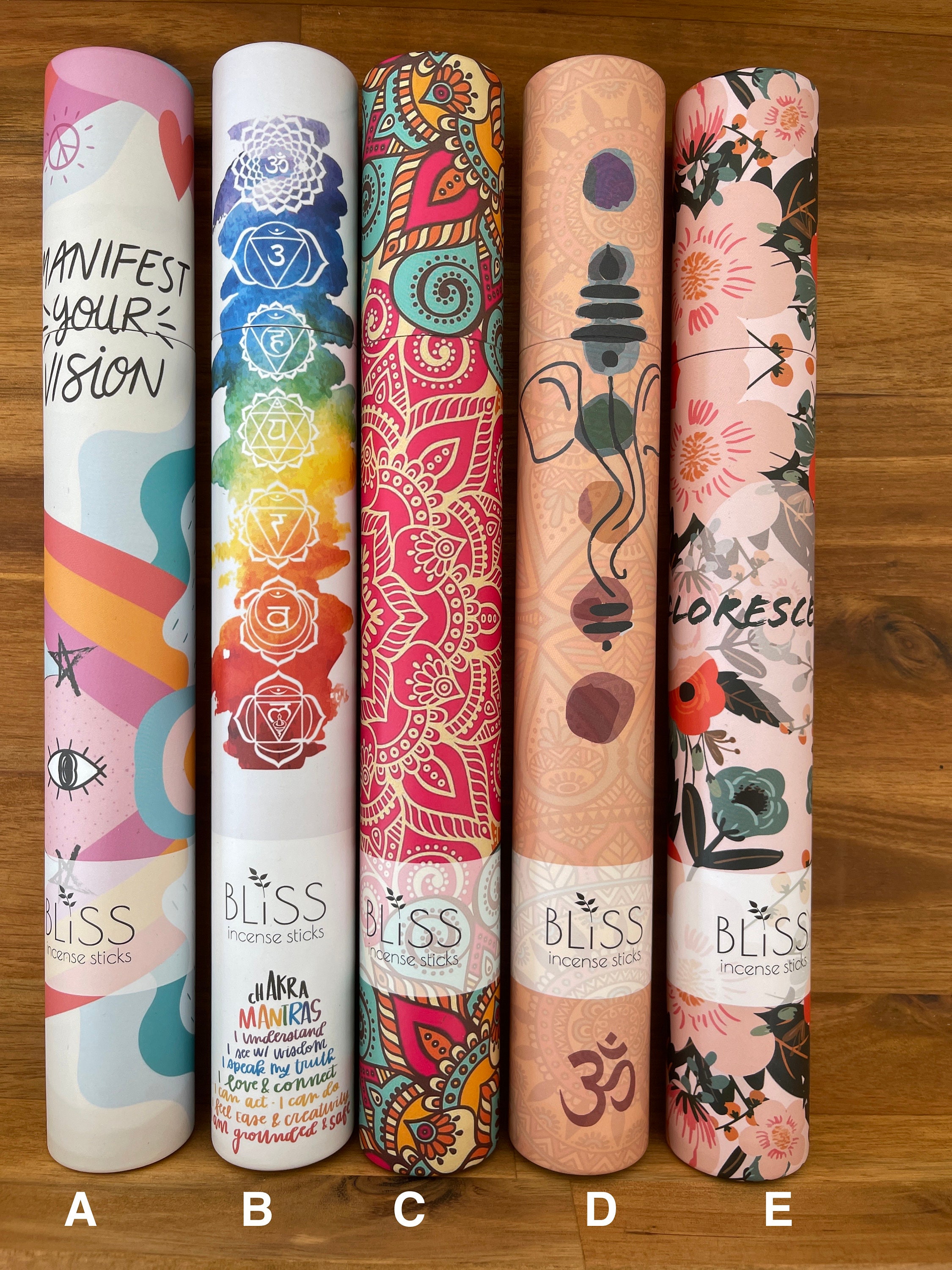 Scented Incense Sticks in a Decorative Tube | Aromatherapy Incense ...