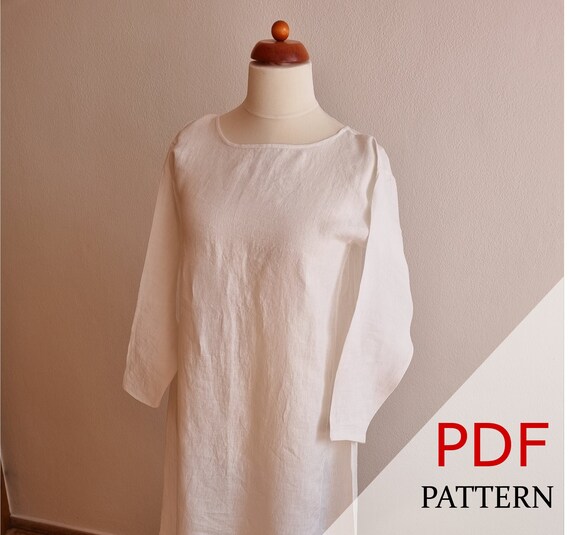 PDF Pattern Medieval Shift Chemise 14 Century Petticoat - Etsy