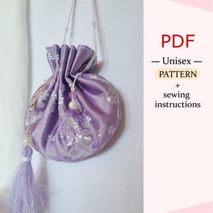 PDF Pattern Hanfu Bag Ancient China Purse Hanfu Accessory - Etsy