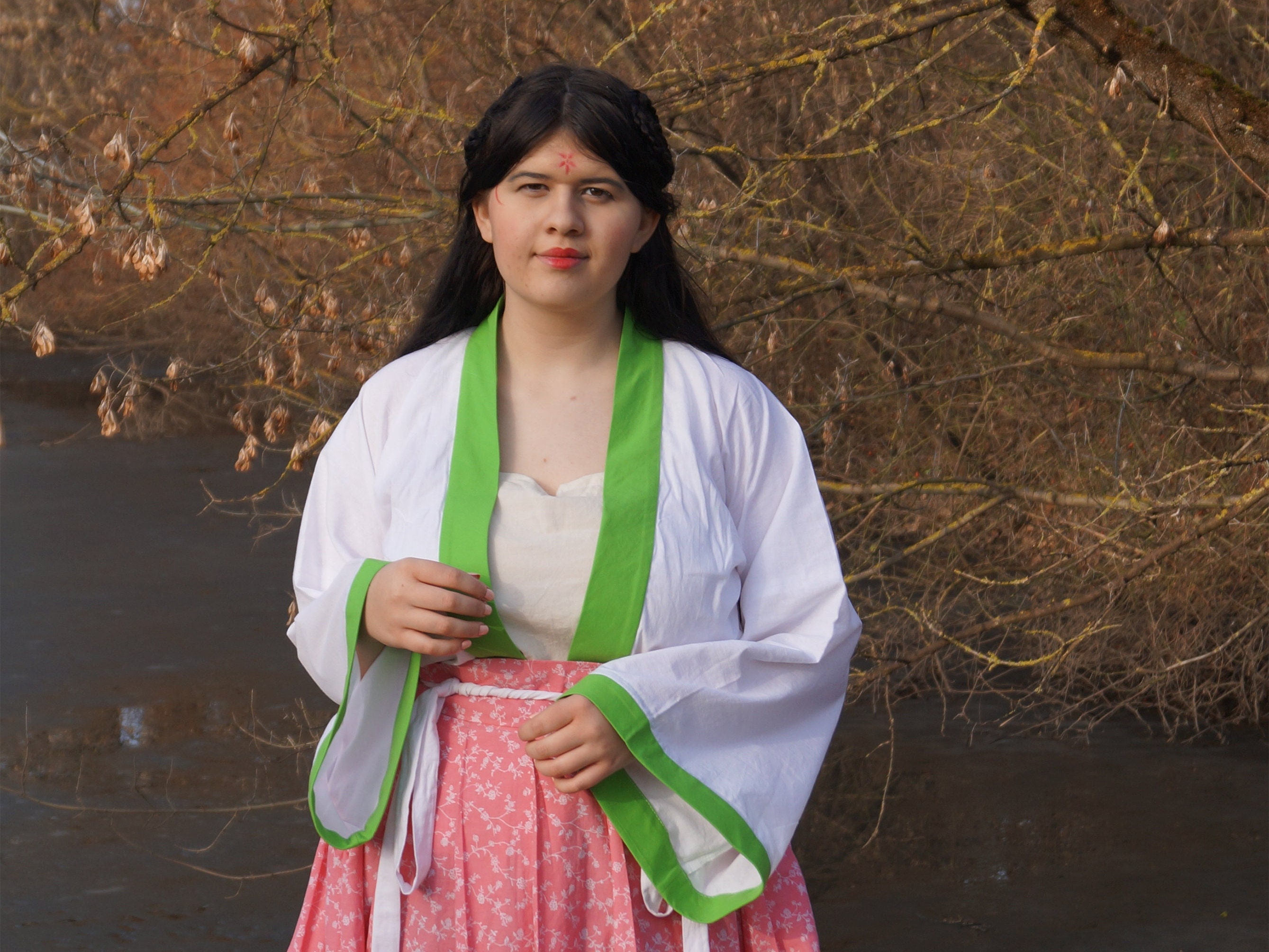 PDF Pattern Chinese Hanfu Dress Straight Collar Hanfu - Etsy Canada