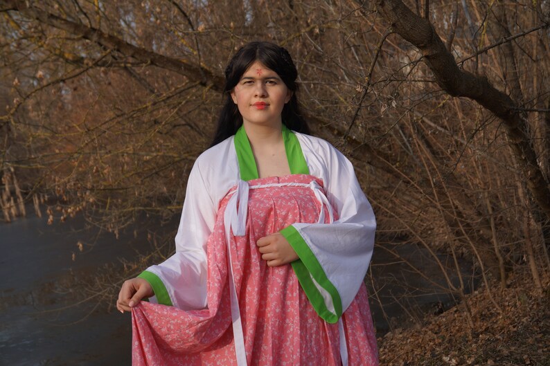 PDF Pattern Chinese Hanfu Dress Straight Collar Hanfu - Etsy Canada