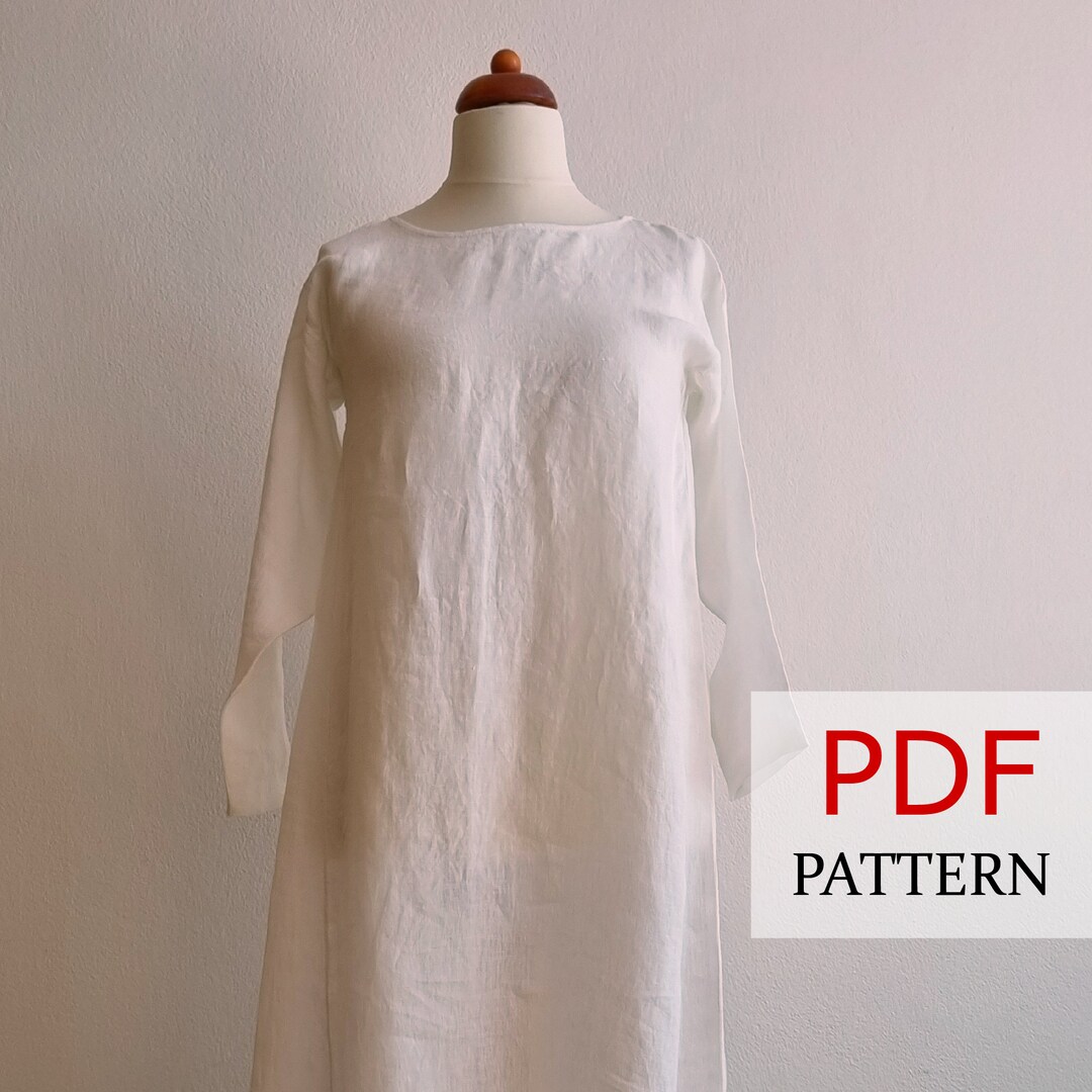 PDF Pattern Medieval Shift Chemise 14 Century Shirt - Etsy