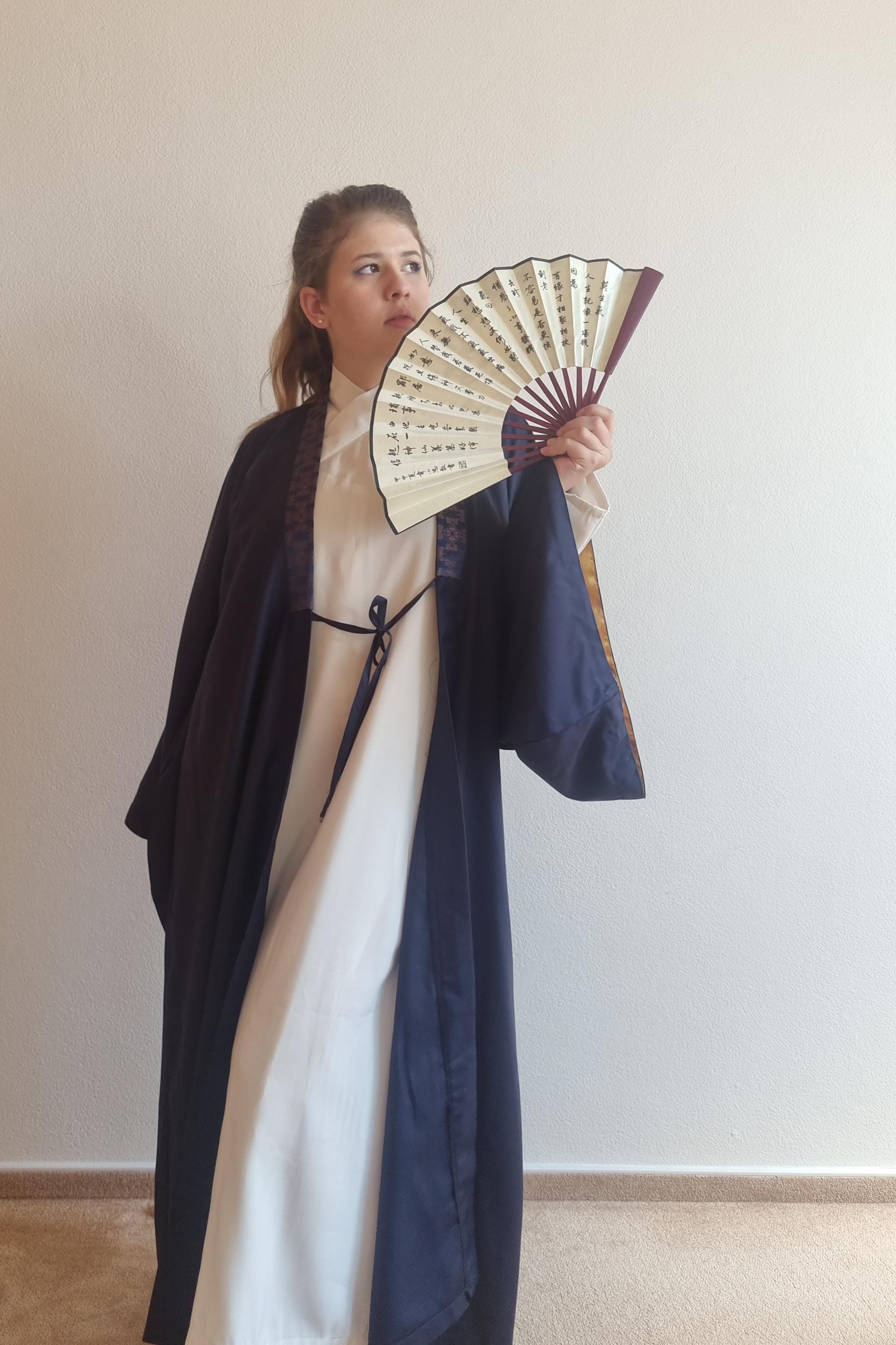 PDF Pattern - Chinese Long Hanfu Robe, Hanfu Outer Coat - Etsy