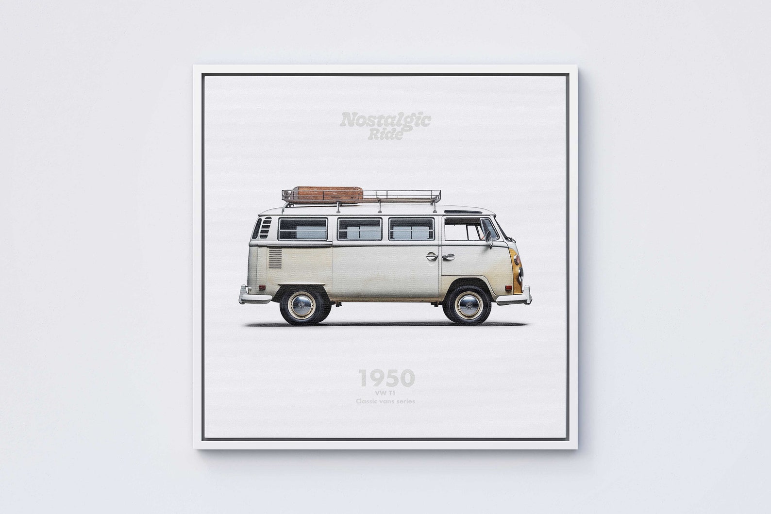 Volkswagen T1, 1950. Vintage 50s VW Classic Car Retro Ride Old School ...