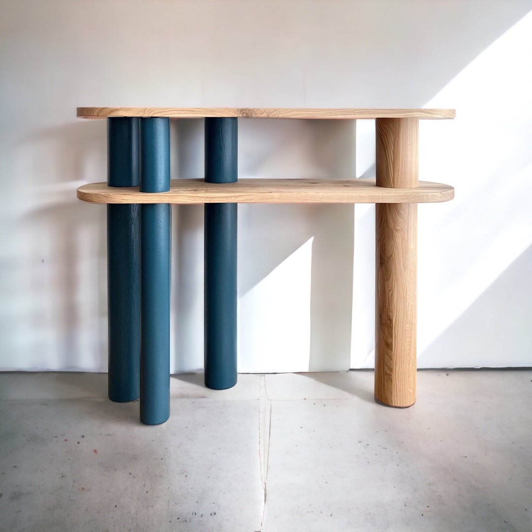 Modern Console Table, Sculptural Furniture, Hand Crafted Hallway Desk ...