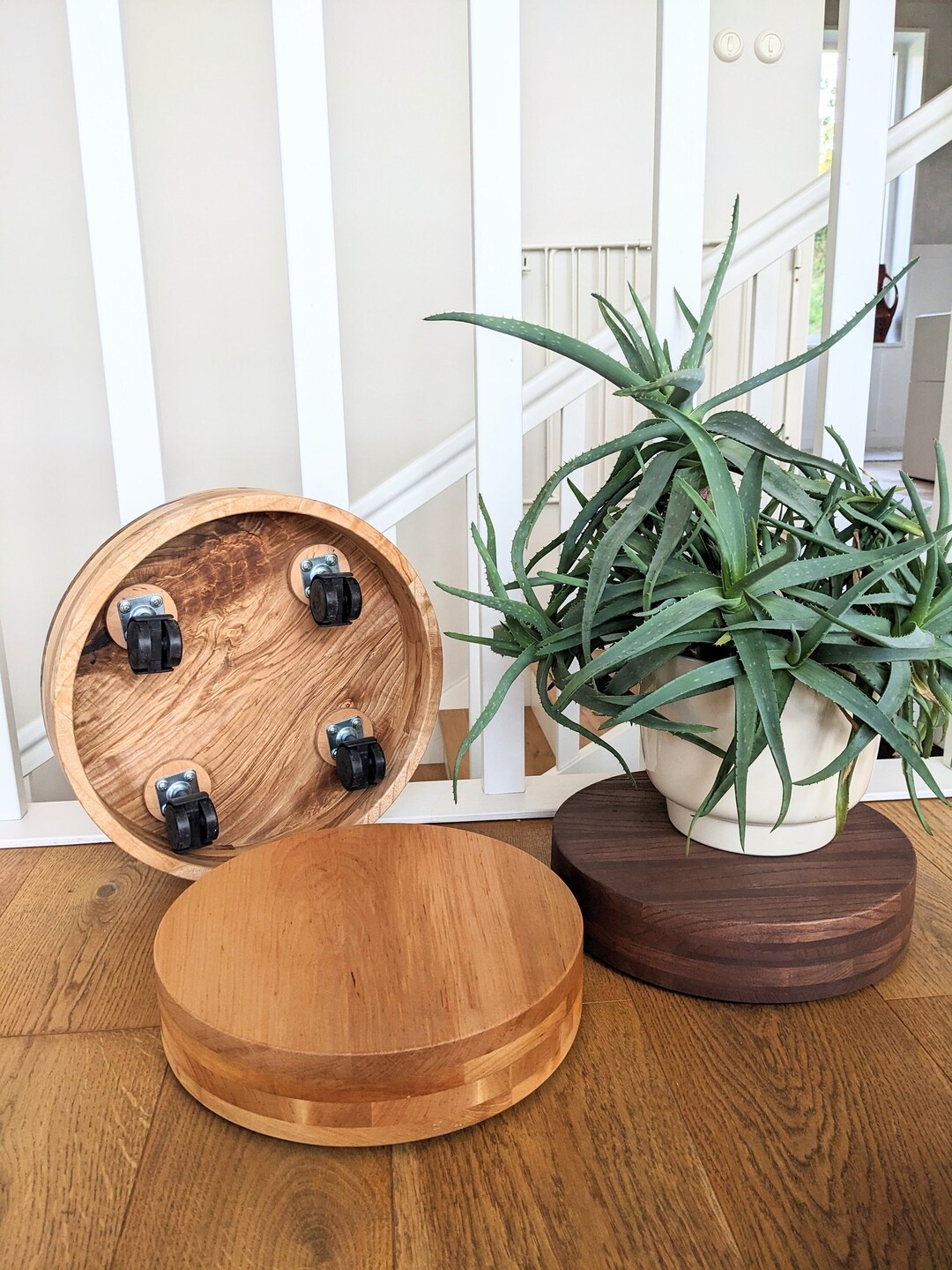 PEARL 12" | Exclusive Plant Stand, Modern Flower Caddy, Strong Base for ...