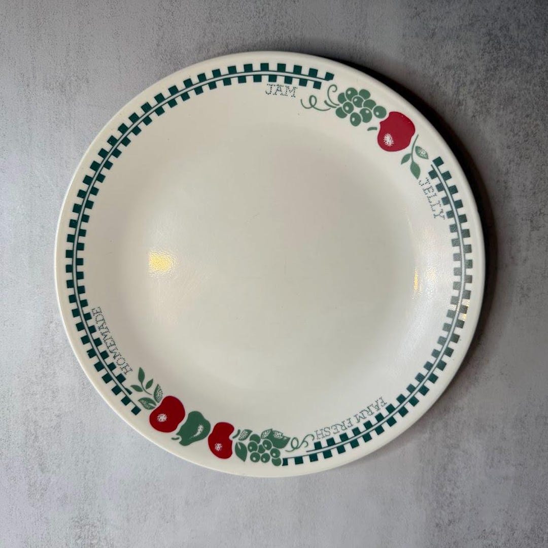 Vintage Corelle “farm Fresh” Dinner Plates – 10.25” - Etsy