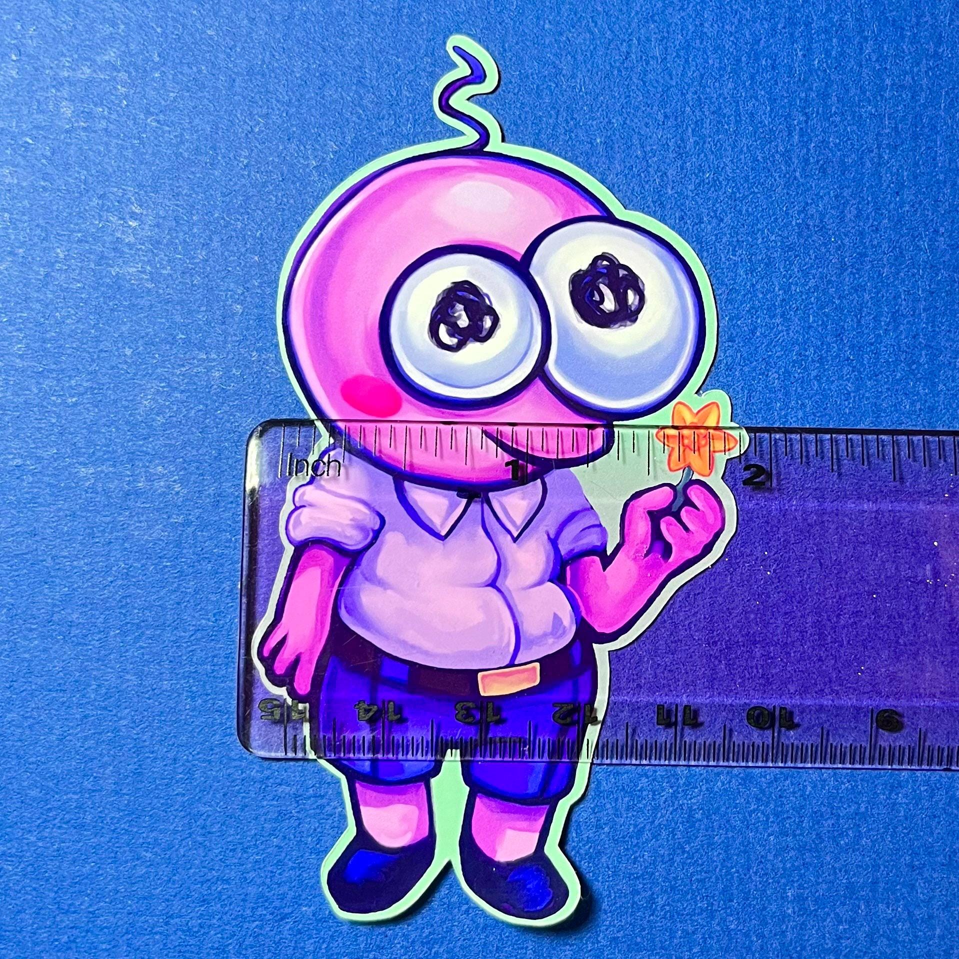 Pim Pimling Smiling Friends Sticker - Etsy