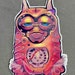 Skinless Furby Holographic Sticker - Etsy