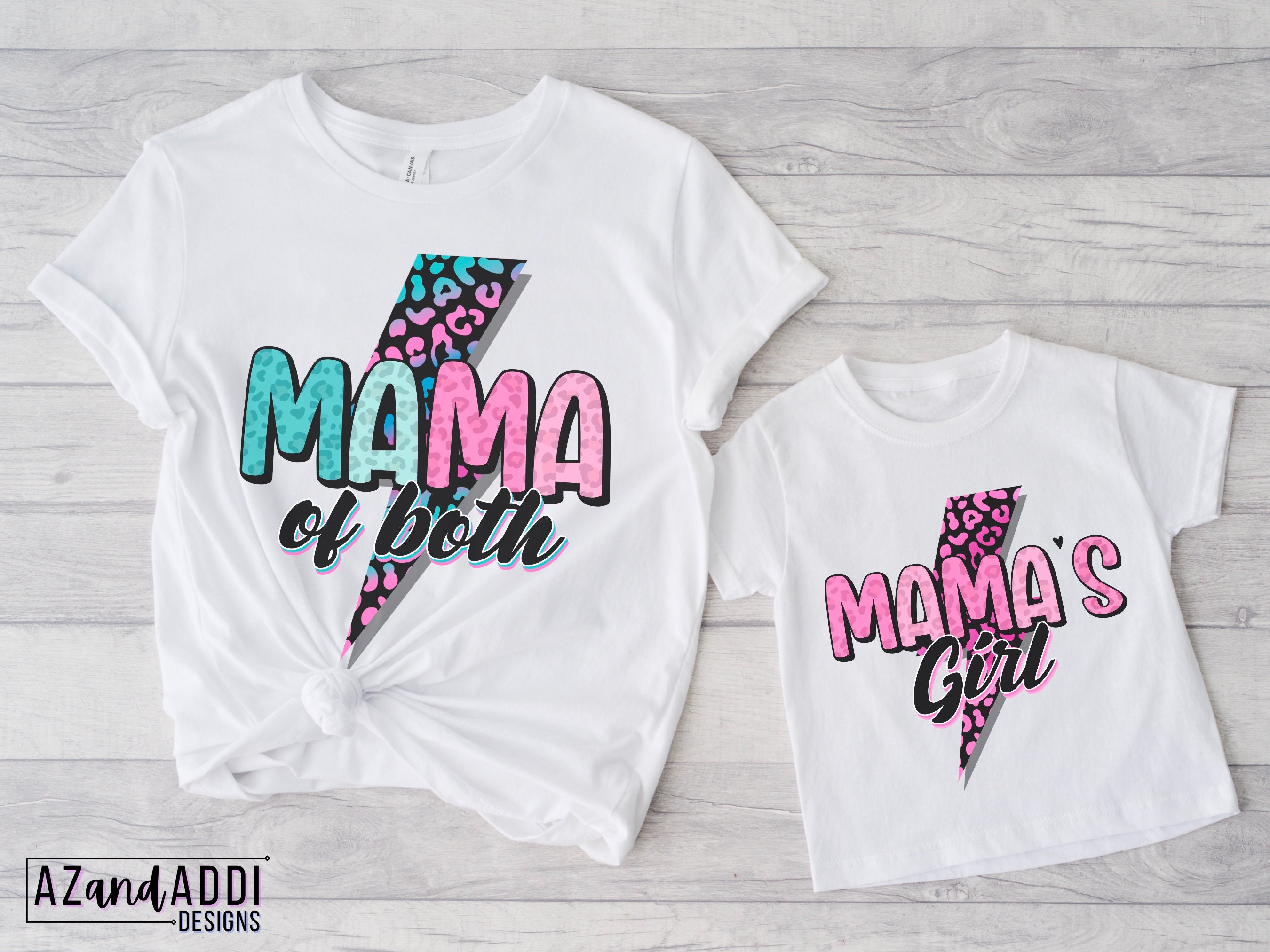 Mama of Both Png Sublimation Design Download, Retro Mama of Both Png ...
